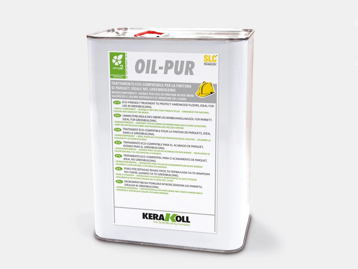 OIL-PUR GLOSS 10 Vernice organica per Parquet — COMMERCIO EDILE srl